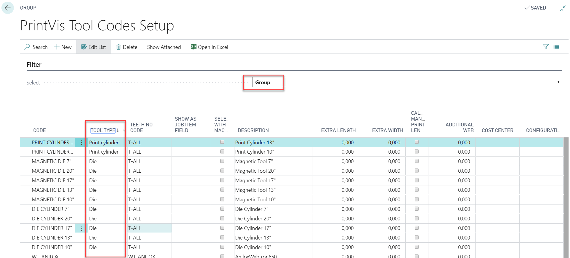 Tool selection - PrintVis Documentation